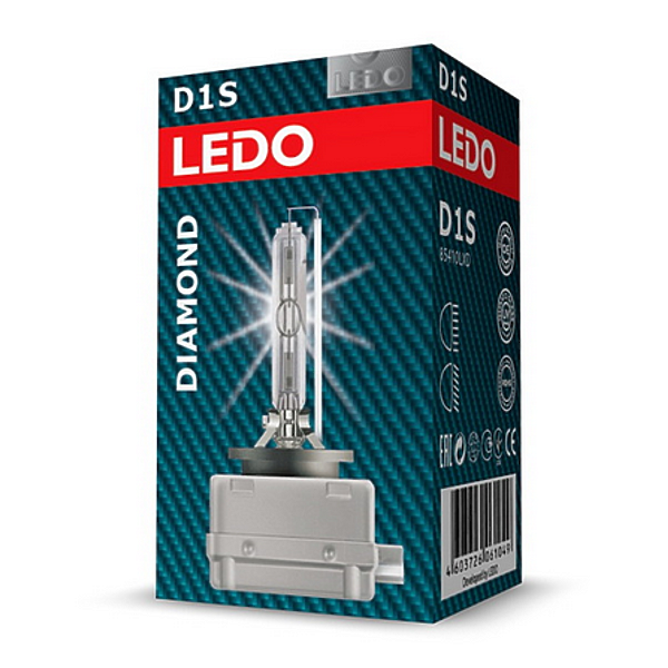 LEDO 85410lxd ledo лампа d1s 5000к diamond