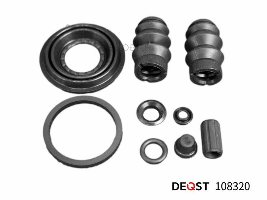 DEQST 108320 Ремкомплект тормозного суппорта заднего (для поршня O 36mm суппорт Bosch). Применяемость: OPEL Cors