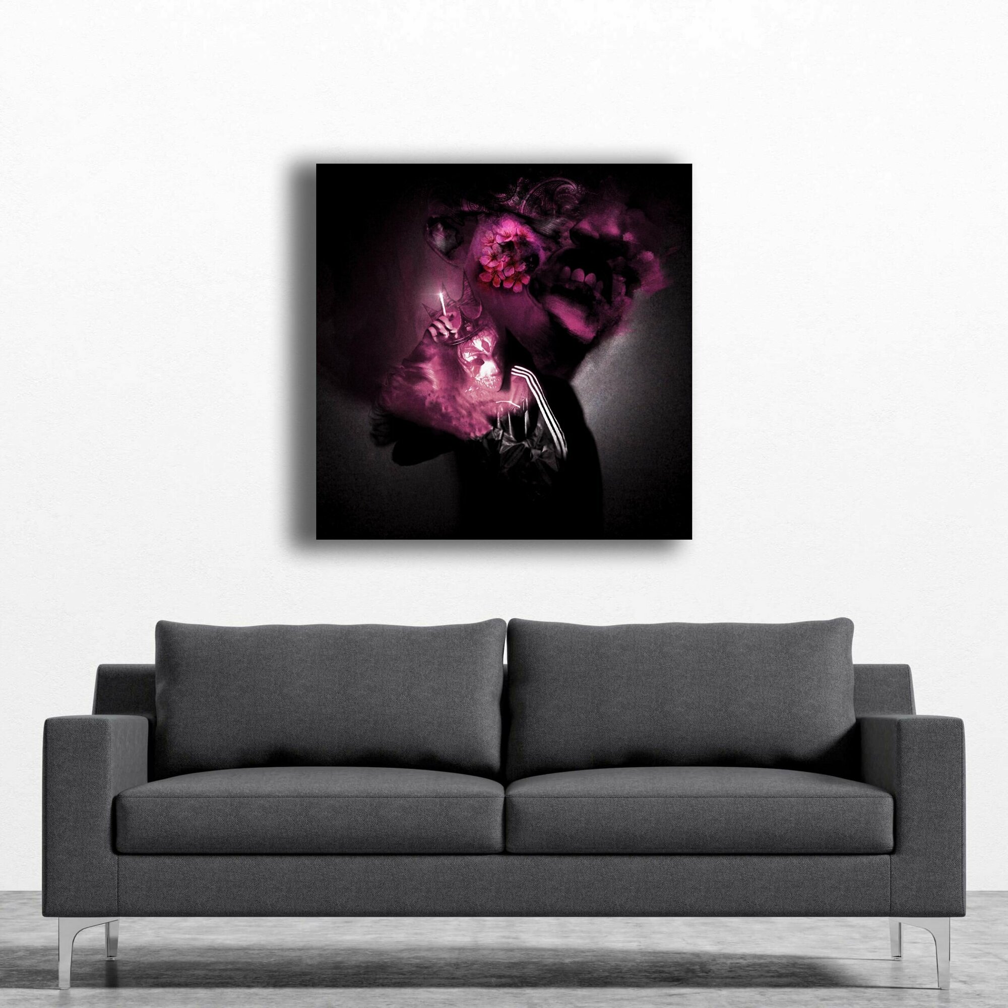 Интерьерная картина на холсте / Кишлак / 60*60