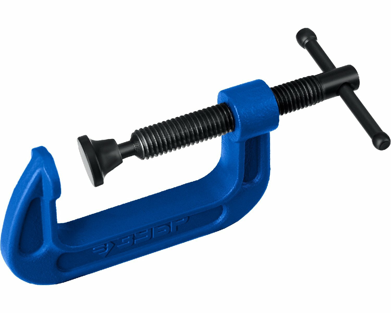 Чугунная струбцина ЗУБР G с захватом 0-50 мм для сборочных столярных и слесарных работ