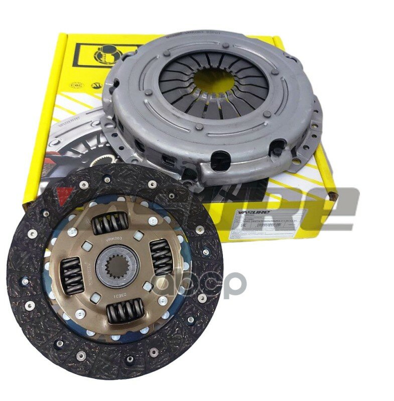 Комплект сцепления FORD Fiesta, Fusion, MAZDA 2 1.25-1.4L 01- VASURE арт. VRK063