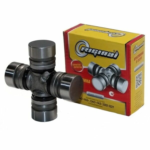 Крестовина карданного вала для ГАЗ 3302 Газель, 2217 Соболь, 3102, 3110 Волга, усиленная (толстая игла) арт RG469-2201025