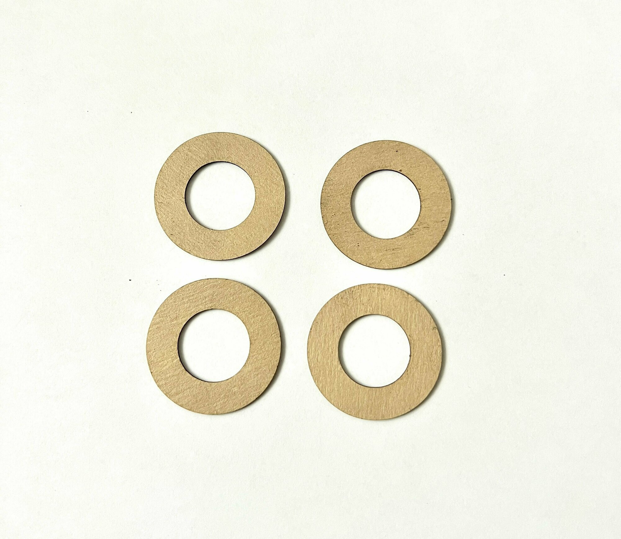 Прокладки клапанной пружины на мотоцикл К750 / М72 (4 шт картон 1 мм)