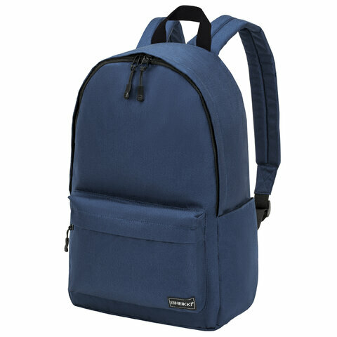 Рюкзак HEIKKI POSITIVE (хейки) универсальный, карман-антивор, Dark blue, 42х28х14 см, 272552