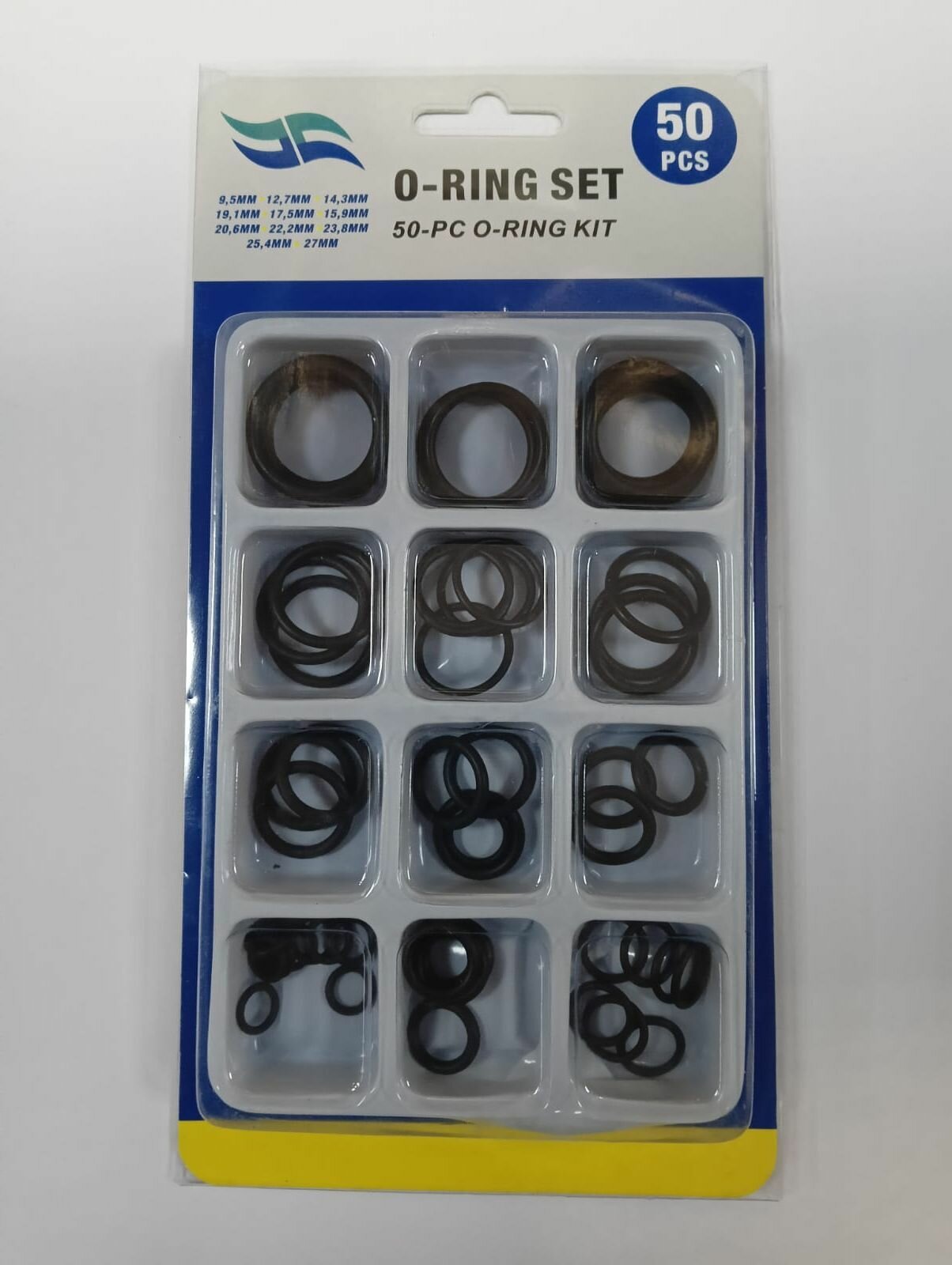 Набор резиновых уплотнительных колец 50 шт