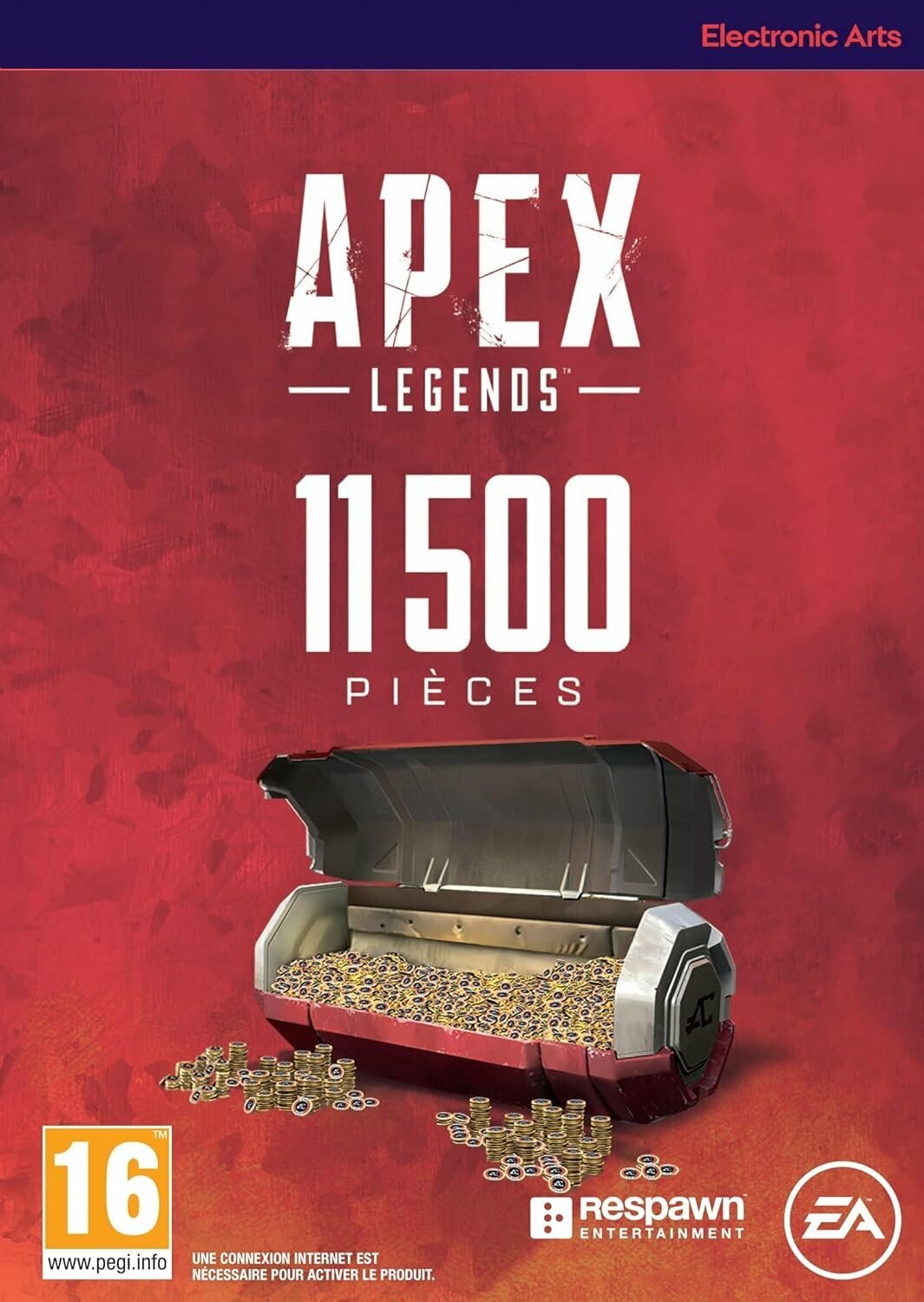 Пополнение счета Apex Legends на 11500 Coins / Код активации Монеты Apex / Подарочная карта / Gift Card (Россия) ПК