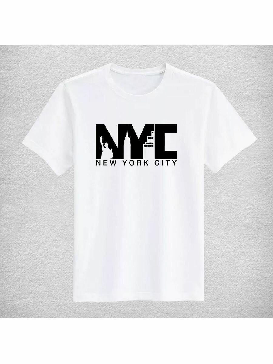 Футболка new york нью йорк город