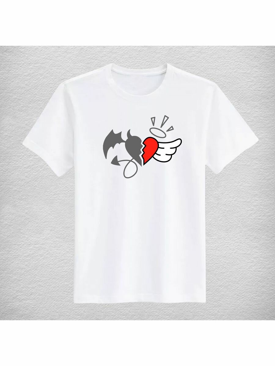 Футболка сердечко сердце