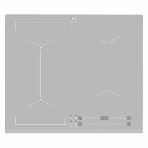 Индукционная варочная панель Electrolux EIV63440BS, независимая, серый