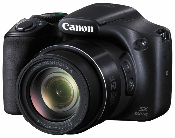 CANON Фотоаппарат Canon PowerShot SX530 HS, черный