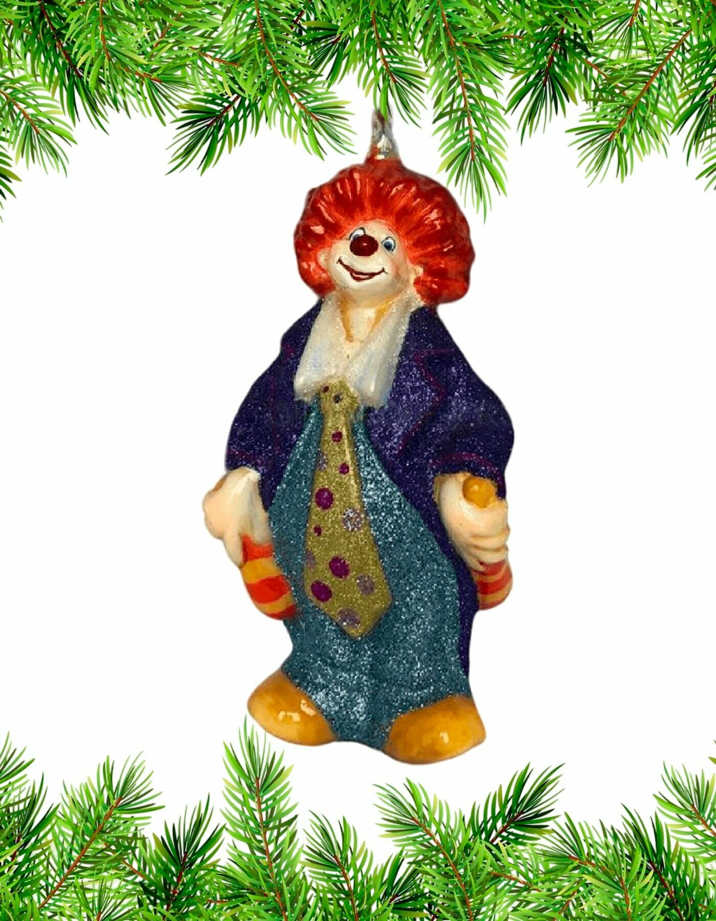 Игрушка на елку Клоун Клепа Komozja Family