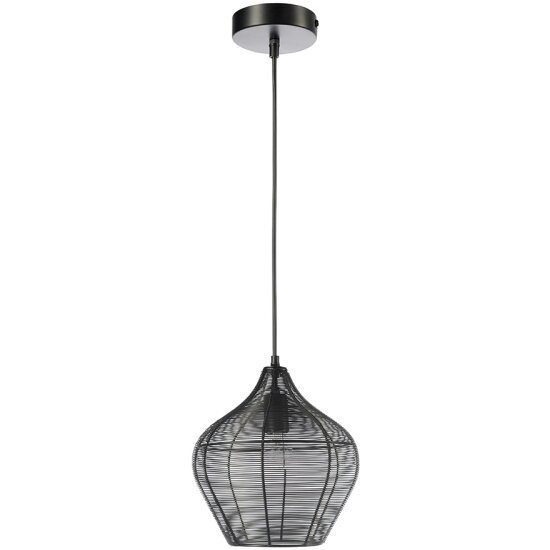 Светильник Bergenson Bjorn подвесной Vinger, 27х30 см, черный (BB0000359)