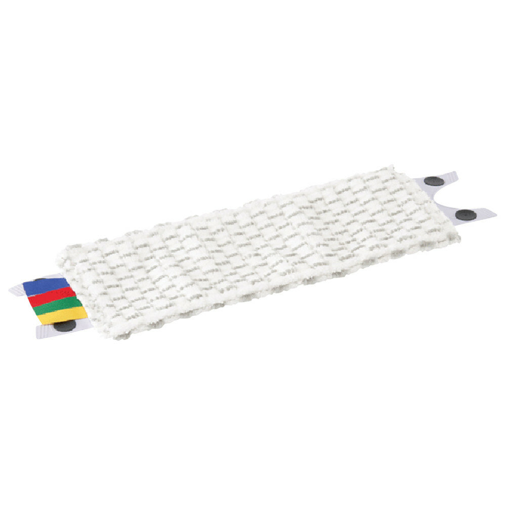 Насадка МОП плоская 34х10 см для набора 602118, на кнопках, микроволокно, VILEDA "УльтраСпидМиниМикроЛайт", 517278