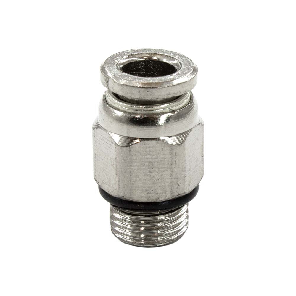 Пневмофитинг цанговый прямой Cn-I-1/8M-6 для полиуретановых и рильсановых трубок, Арт. 4874