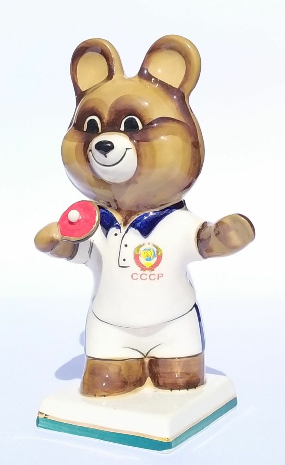 Олимпийский мишка теннисист Вербилки Н