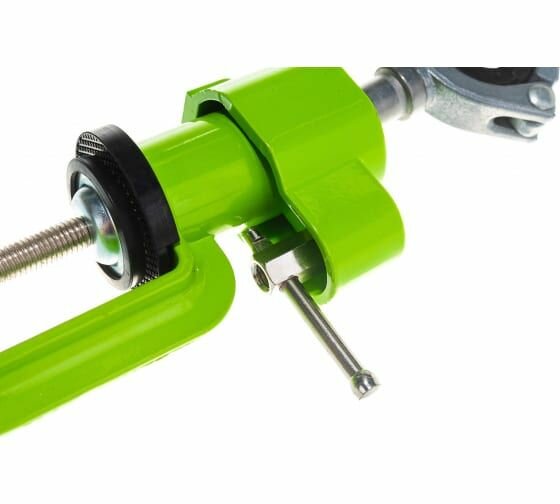 Держатель для дрели на струбцине с поворотным механизмом 360 / 23-43 мм.