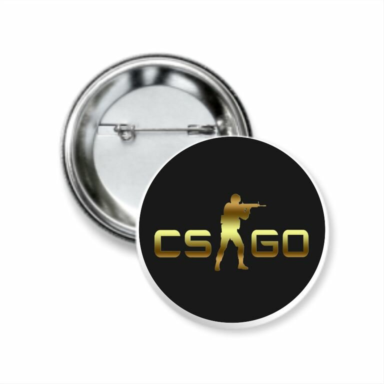 Значок Counter-Strike, CS GO, Контр Страйк №25