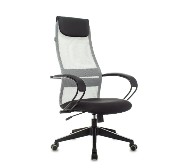 Кресло Бюрократ CH-607/LGREY светло-серый