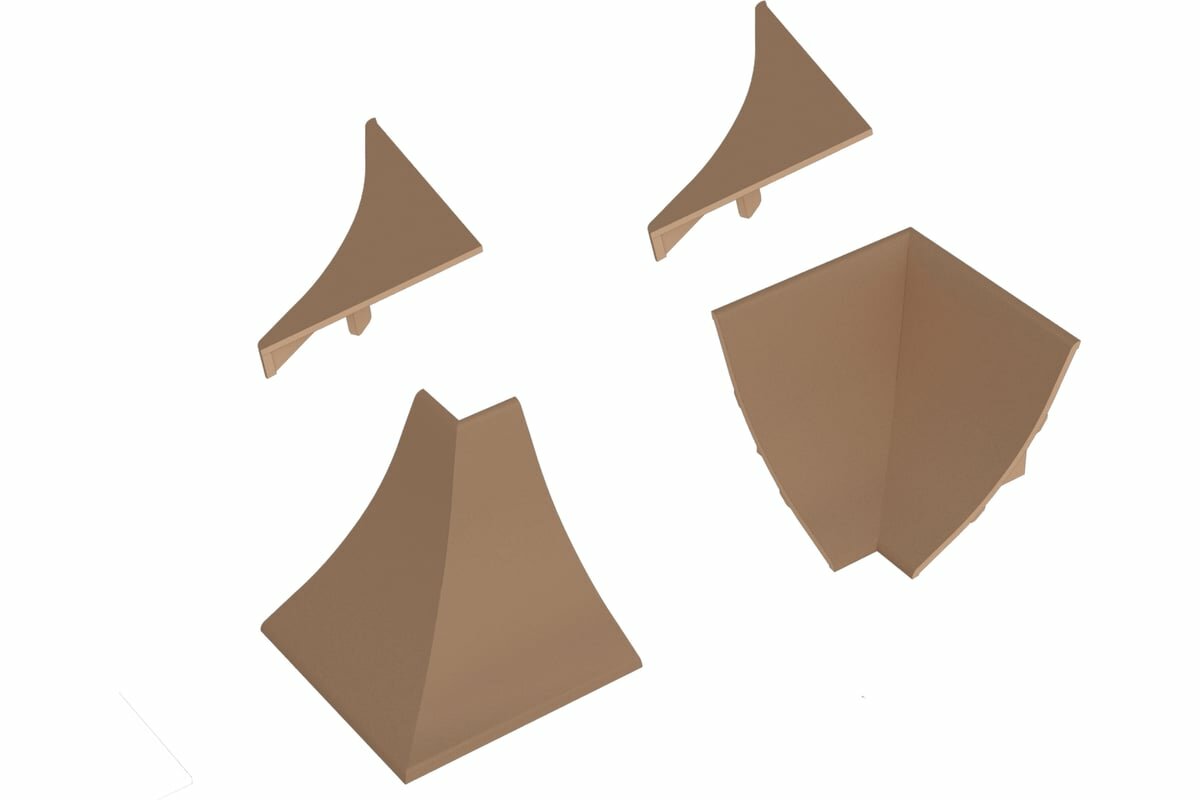 LB 23 KORNER Дуб выбеленный комплект аксессуаров 20-23-4-6084 для мебели коллекции