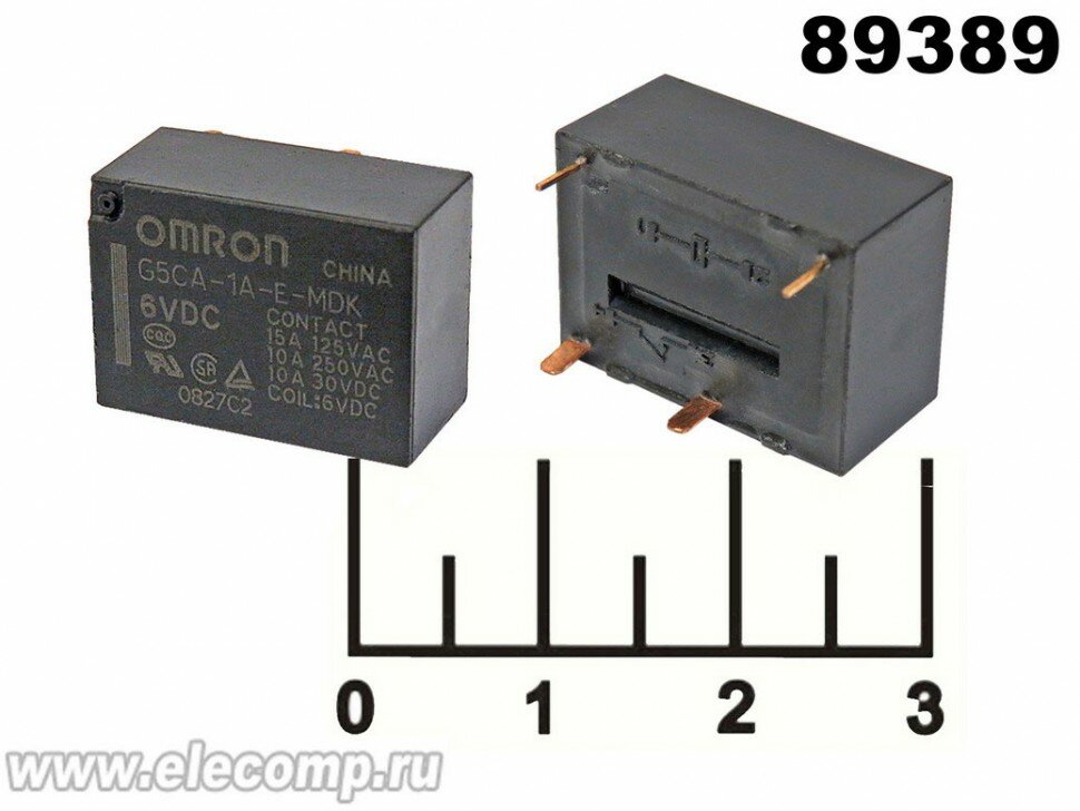 Реле =6V G5CA-1A-E-MDK OMR