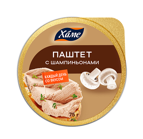 Паштет "Hame" с шампиньонами 75г