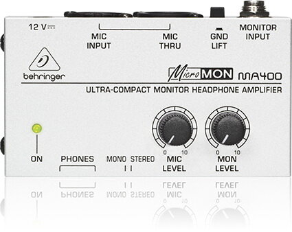 Аудиооборудование для звукозаписывающей студии Behringer MA400