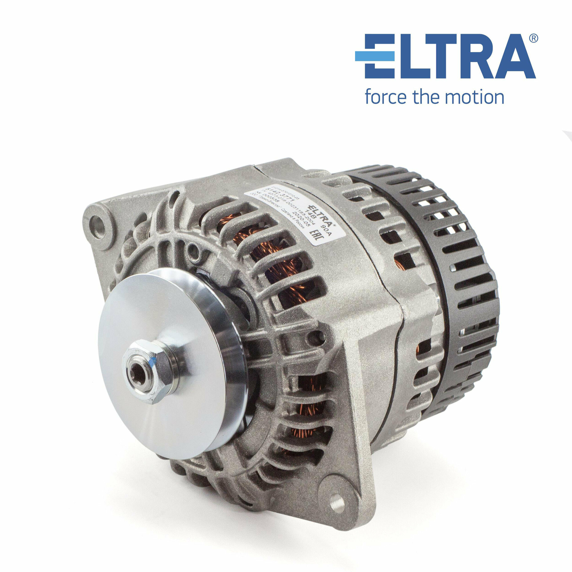 Генератор ВАЗ-21073,21214,2123 (пр. до 09.2003) (14В/80А/1120Вт) (прамо-искра)