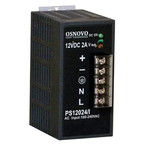 Блок питания OSNOVO PS-12024/I, черный