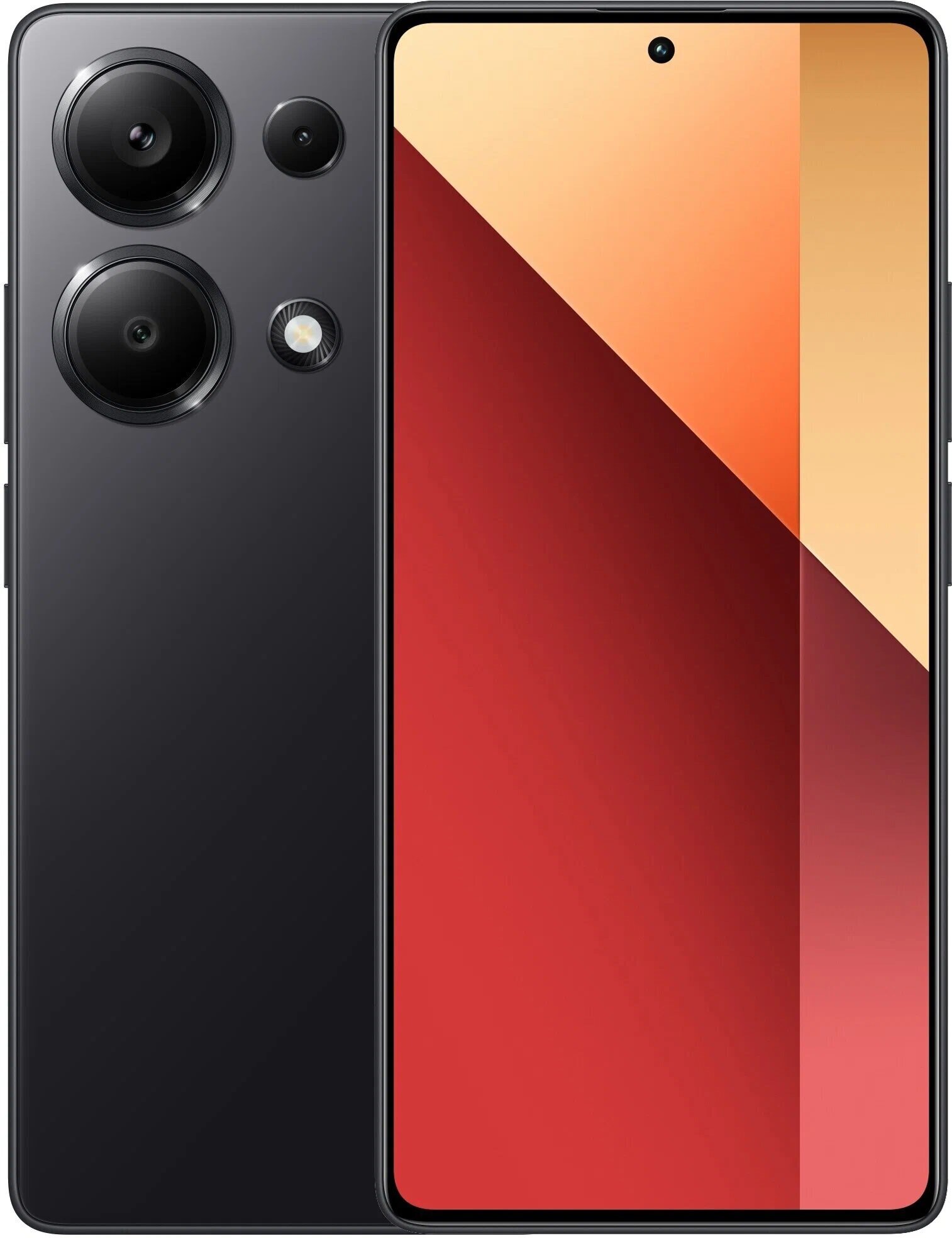 Смартфон Xiaomi Redmi Note 13 Pro, 12/256Gb, Midnight Black (Черный)