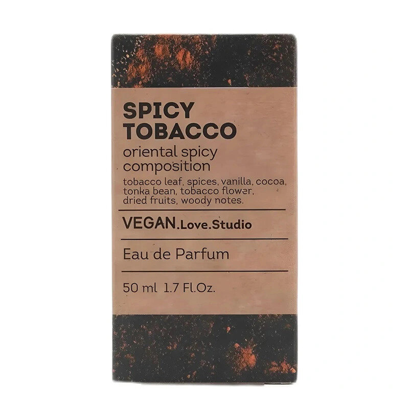 Парфюмерная вода Delta Parfum Vegan Love Studio Spicy Tobacco женский 50 мл / Спайси Тобакко / Пряный табак