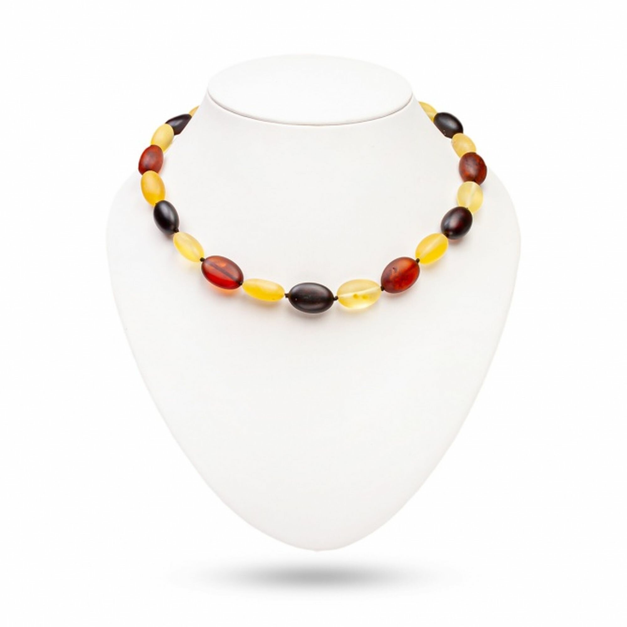 Бусы, янтарь