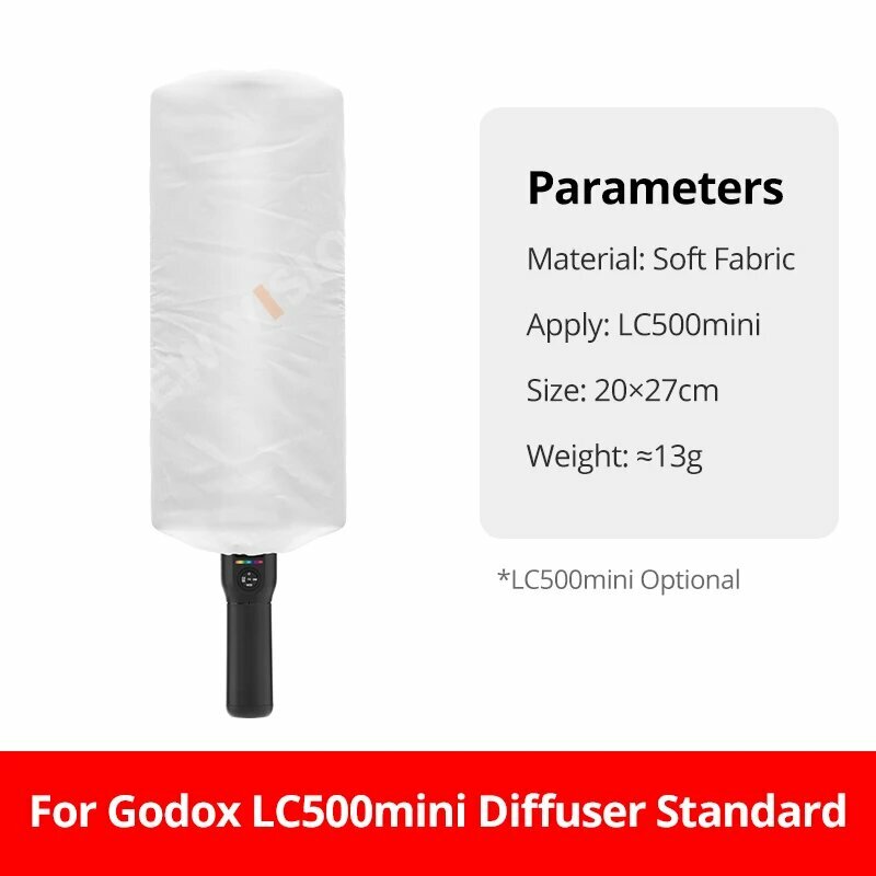 Диффузор для Godox LC500mini, 20x27см, белый