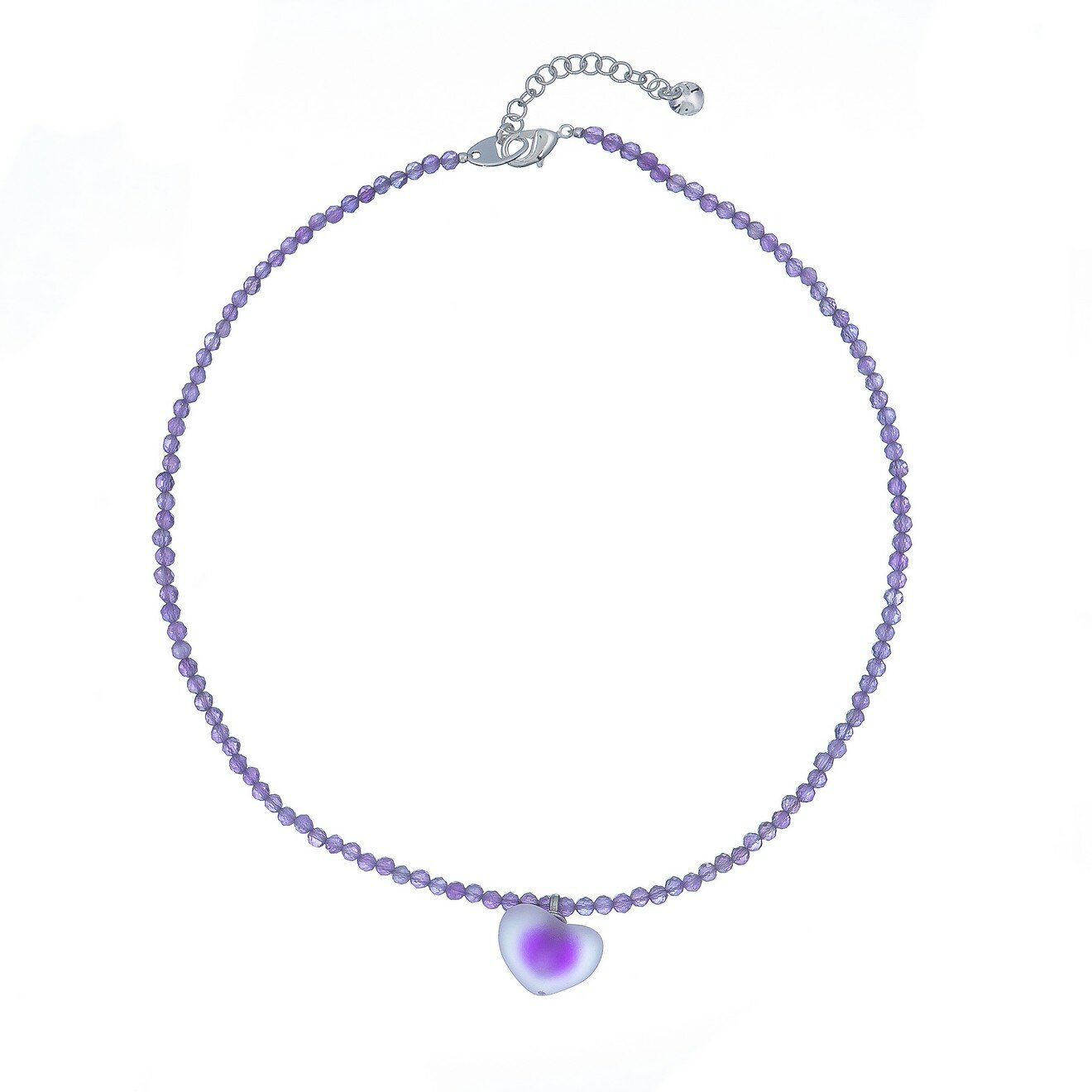 Колье, аметист