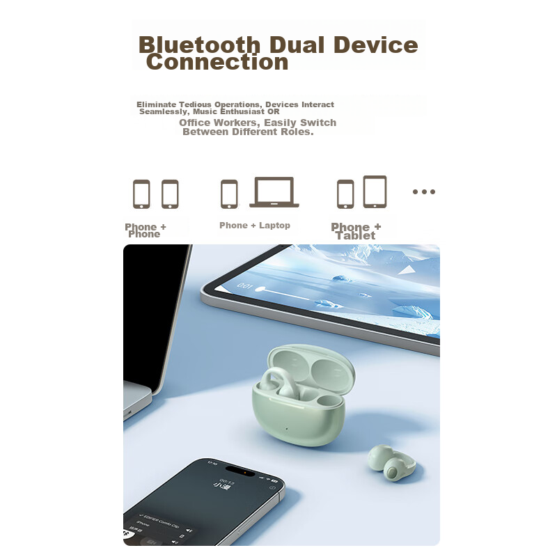 Беспроводные Bluetooth наушники EDIFIER EDF200161 green
