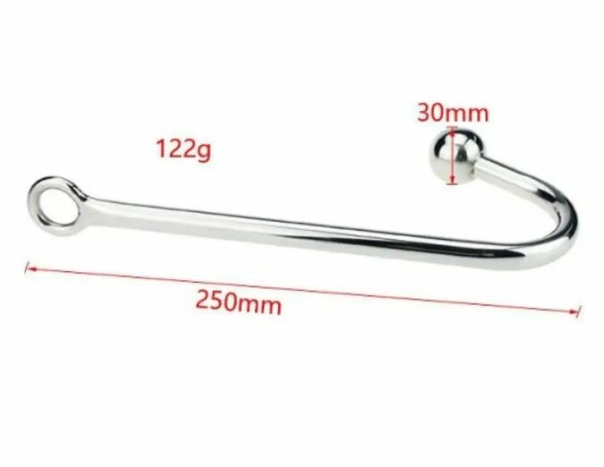 Набор бдсм анальный крюк ошейник и наручниками, Набор для ролевых игр