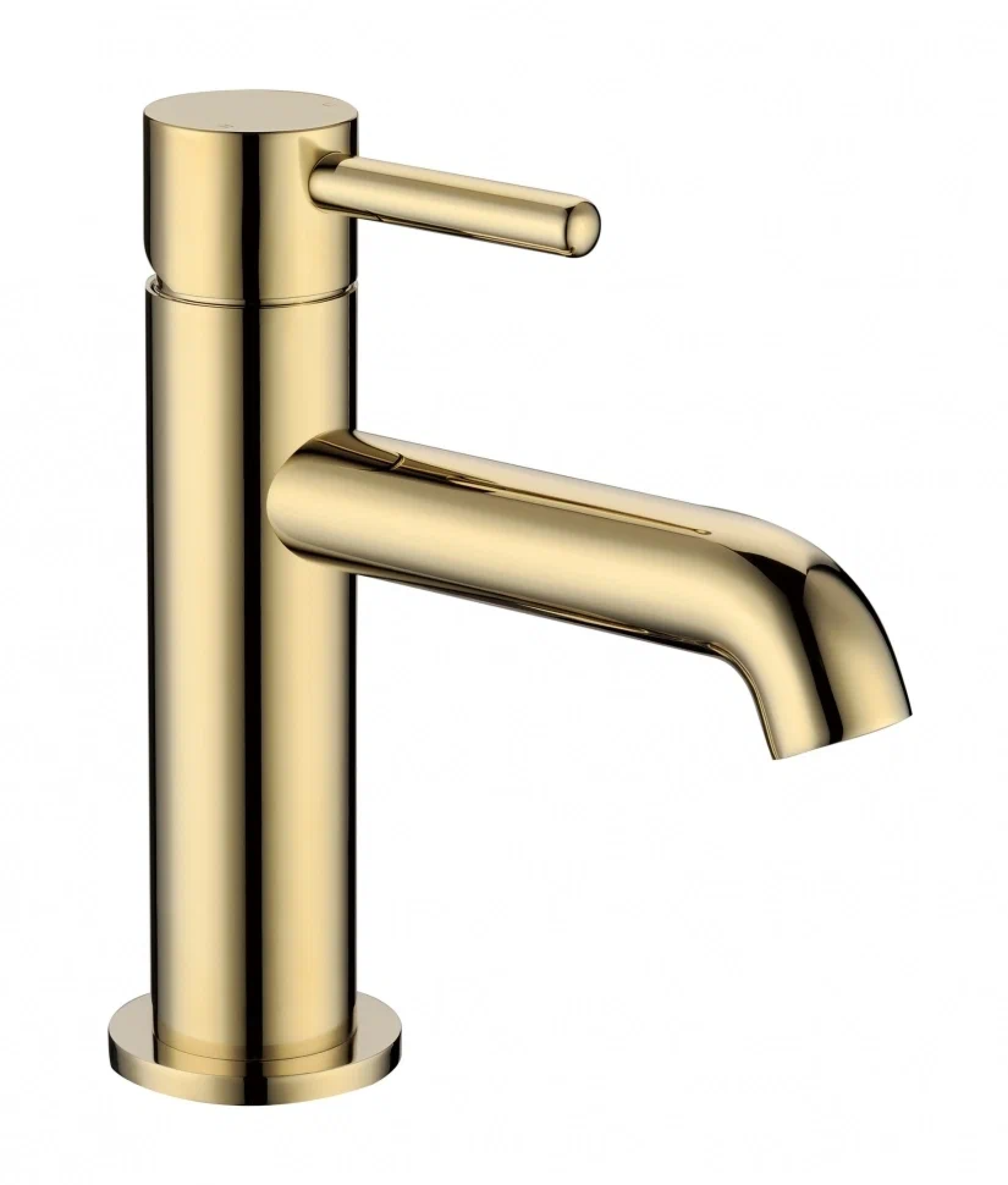 Смеситель для раковины стандартный Grocenberg GB2099 Золото, керамический картридж