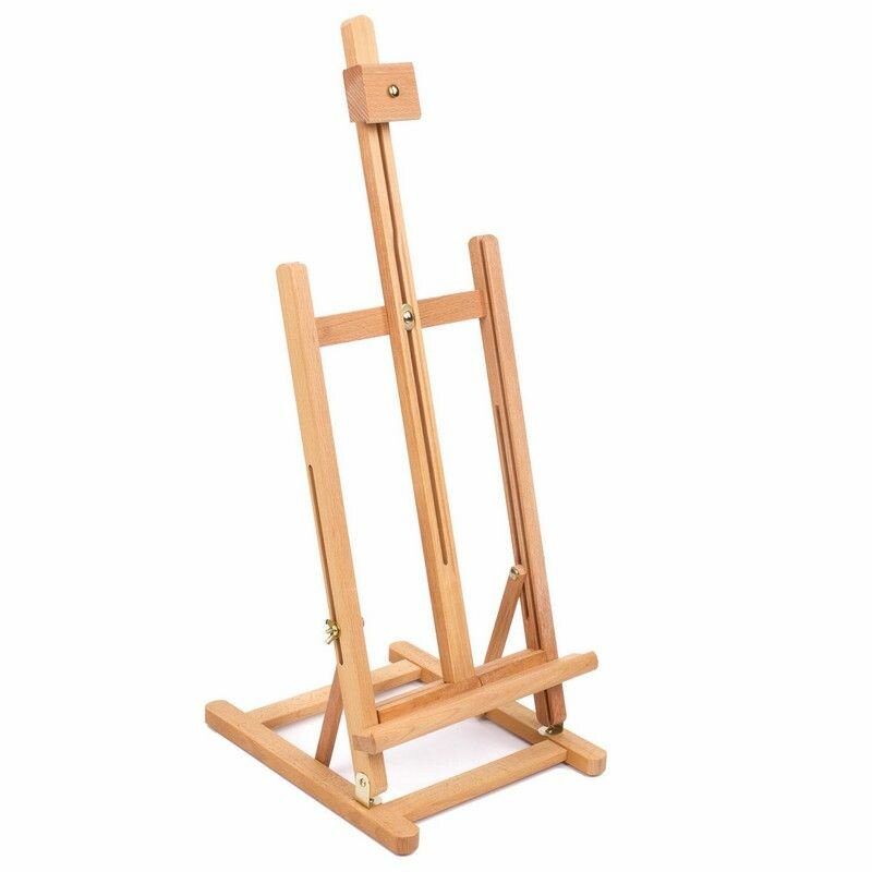 Мольберт настольный BRAUBERG ART "CLASSIC", бук, 28х96х32 см, высота холста 53 см