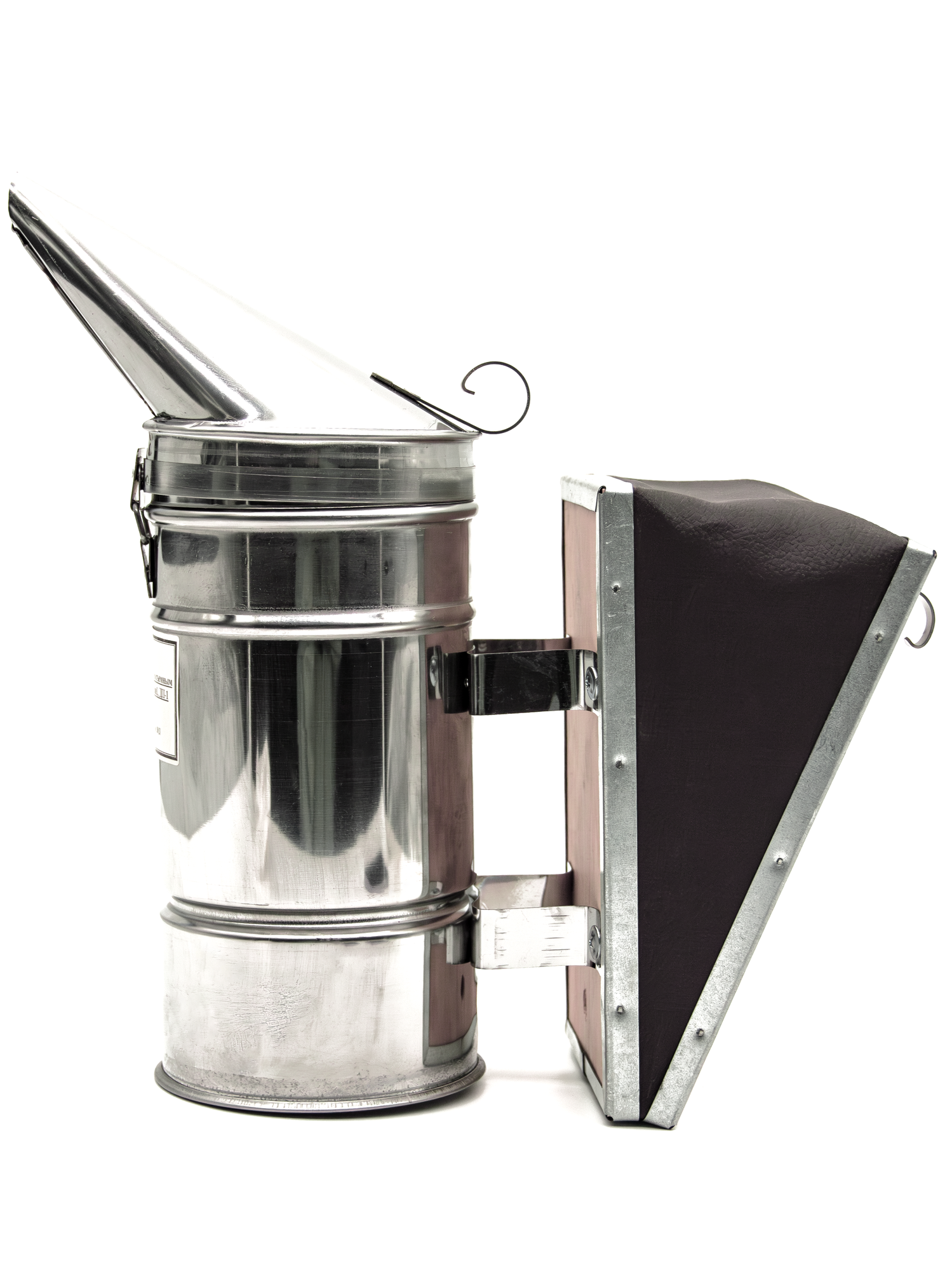 Дымарь для пчеловода из нержавеющей стали, ДП-1, Планета Садовод, Серый