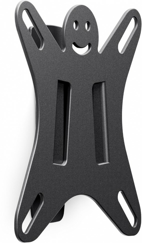 Кронштейн для телевизора Holder LCDS-5001 металлик 10"-32" макс.25кг настенный фиксированный