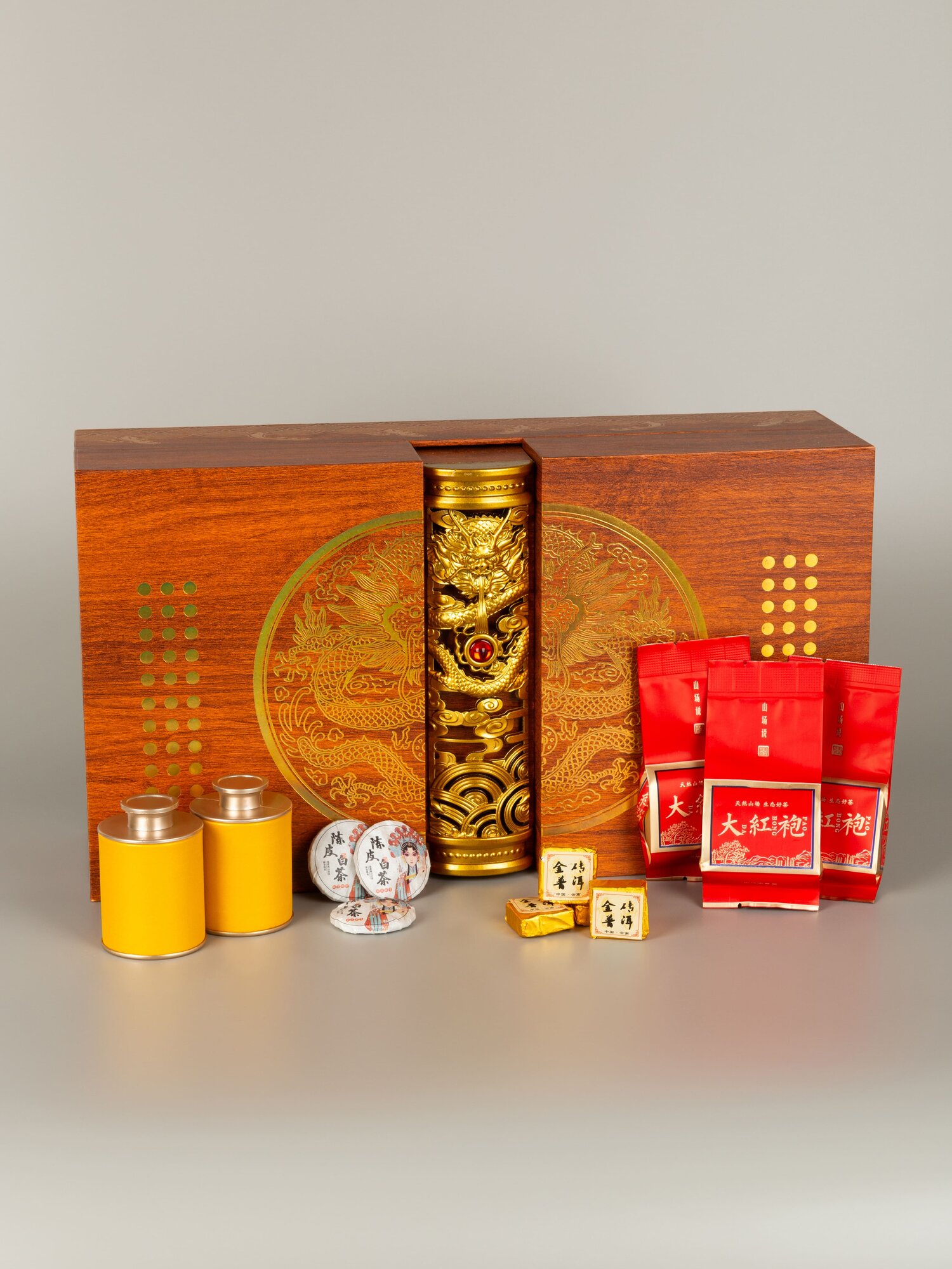 Подарочный набор китайского чая 4 вида, 360г