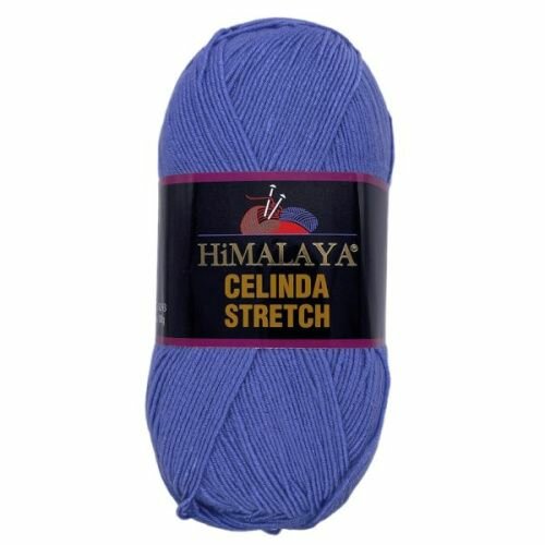Пряжа Himalaya Celinda stretch 212-16 ярко-голубой (100г/430м, упаковка 5 мотков)
