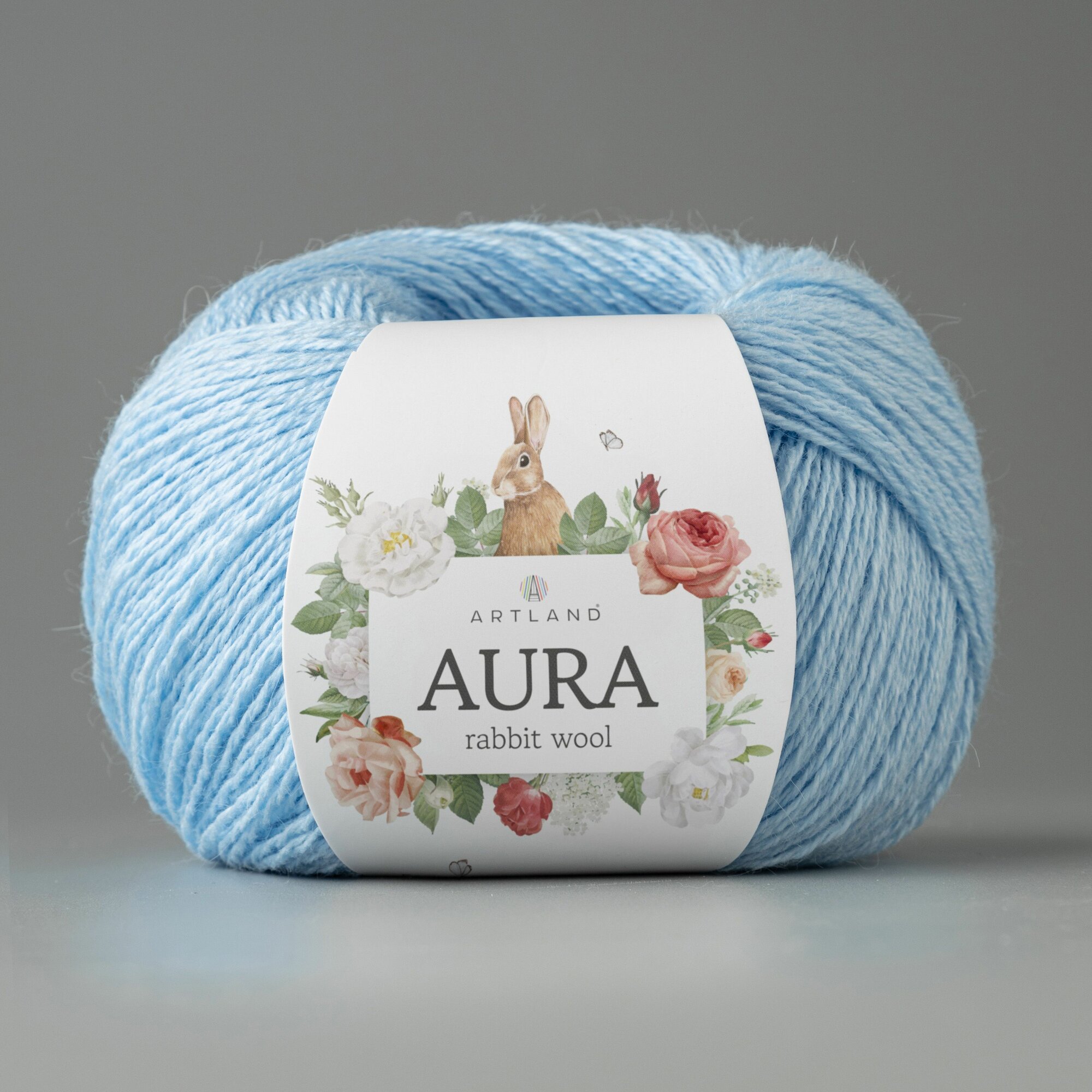 Пряжа Artland Aura 36 голубой (50г/350м, упаковка 5 мотков)