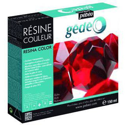 "PEBEO" Эпоксидная смола цветная Gedeo 150 мл 766152 рубин