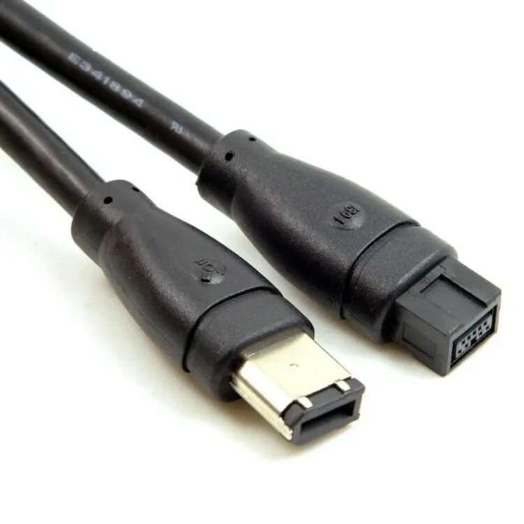 Кабель соединительный 3 м Firewire IEEE1394 9p-6p, 5 метра, черный , 9 pin / 6 pin, 5 m