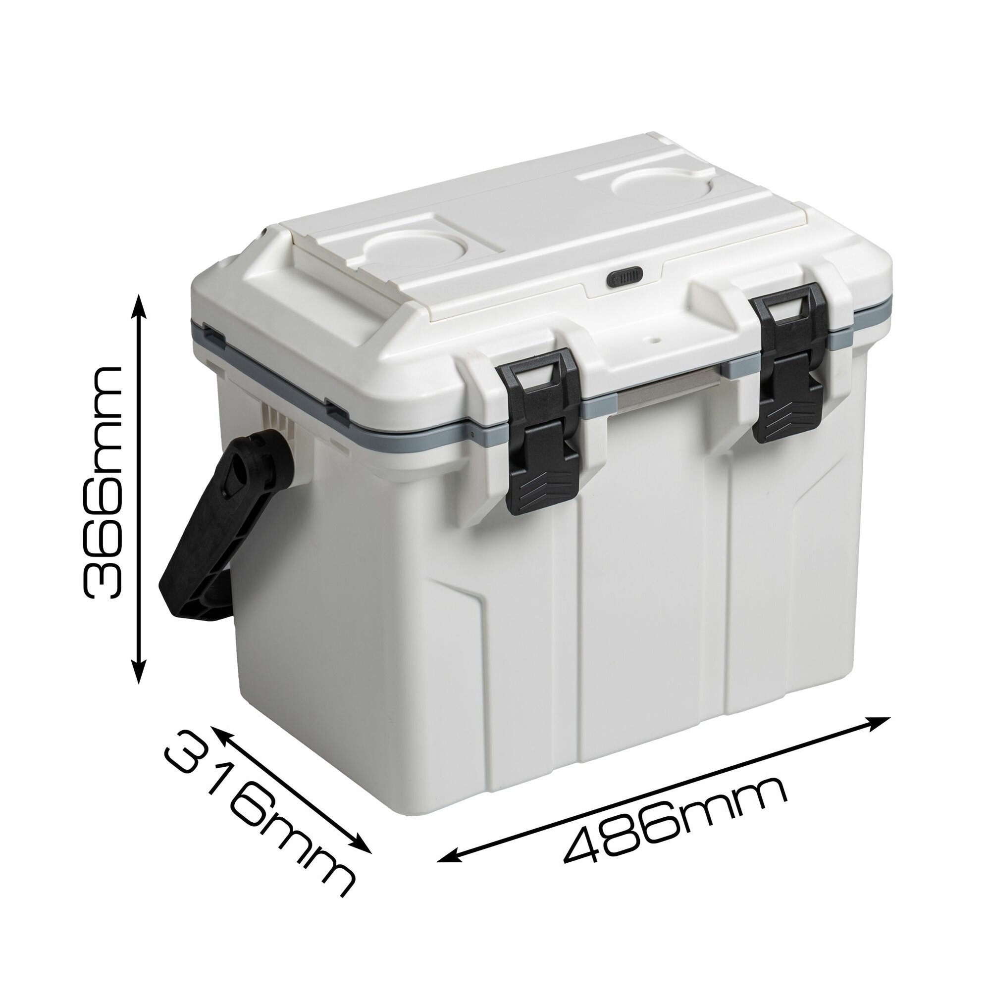 Термоконтейнер объем 16л, до 7 дней охлаждения, внутренние размеры 347*202*262мм, IPX5