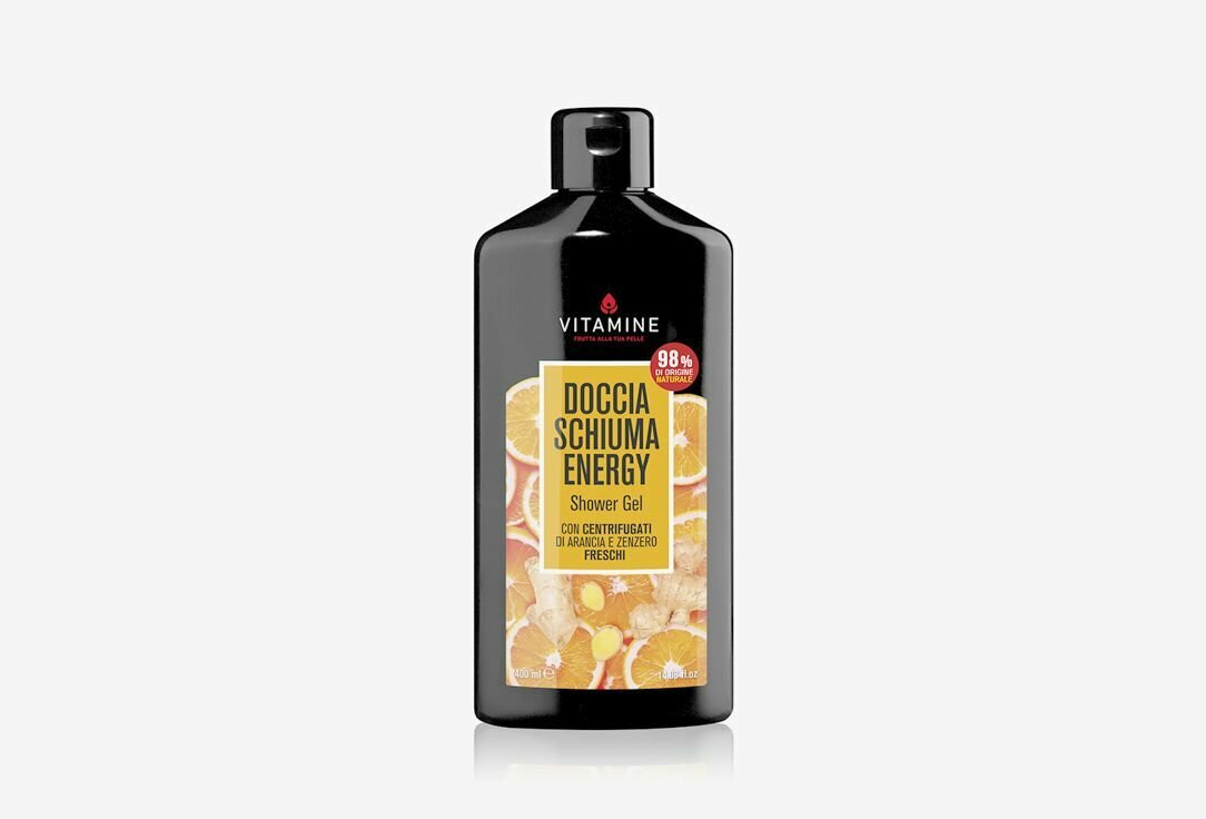 Гель для душа L'ERBORISTICA Vitamine-energy Orange and Ginger 400 мл