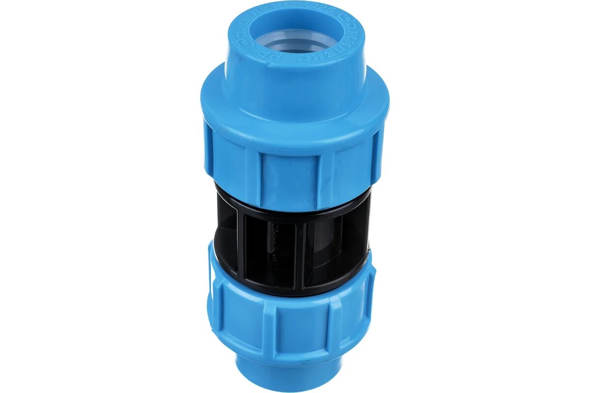 Муфта соединительная 25x25 мм Джилекс 9252 для соединения труб ПЭ/ПВХ без сварки