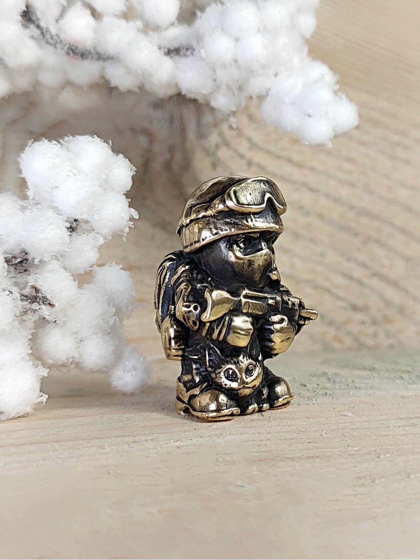 Солдат и кот