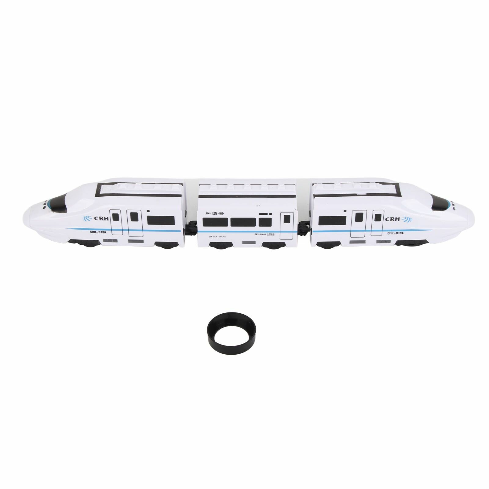 Детский игрушечный электропоезд 12 В с питанием от аккумулятора, высокоскоростной железнодорожный поезд для игр и обучения родителей и детей