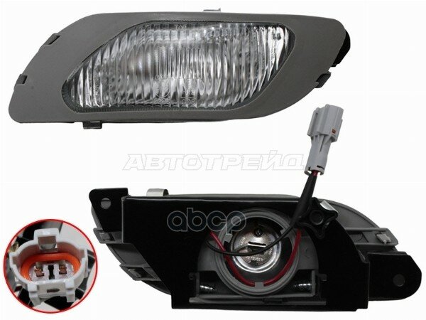 Фара противотуманная (Слева) Daewoo Nexia 94-08 Sat арт. ST-222-2002L